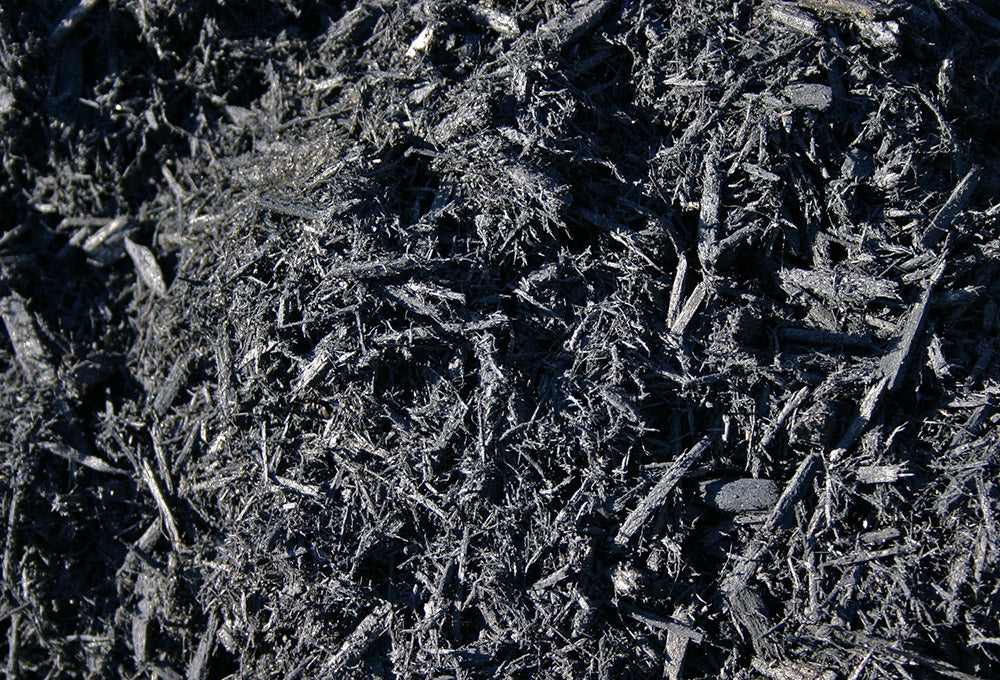Dark Double Shredded Hardwood Mulch - Greco's Landscaping supplies